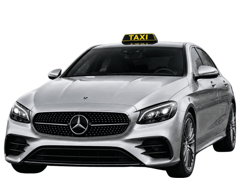 Silver Urban Taxi